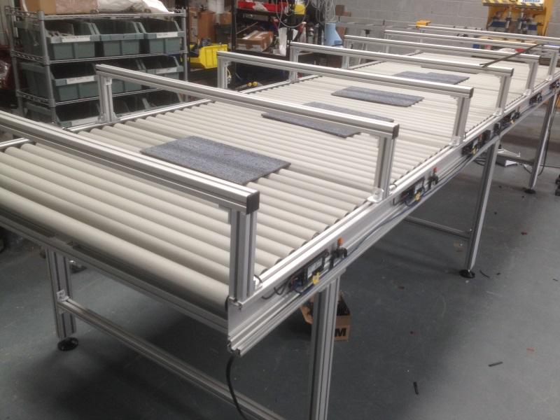 Roller conveyor systems suppliers & manufacturers in the UK