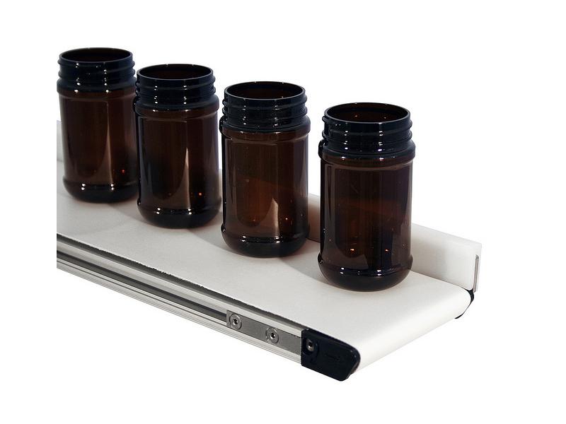 Miniature belt conveyor systems