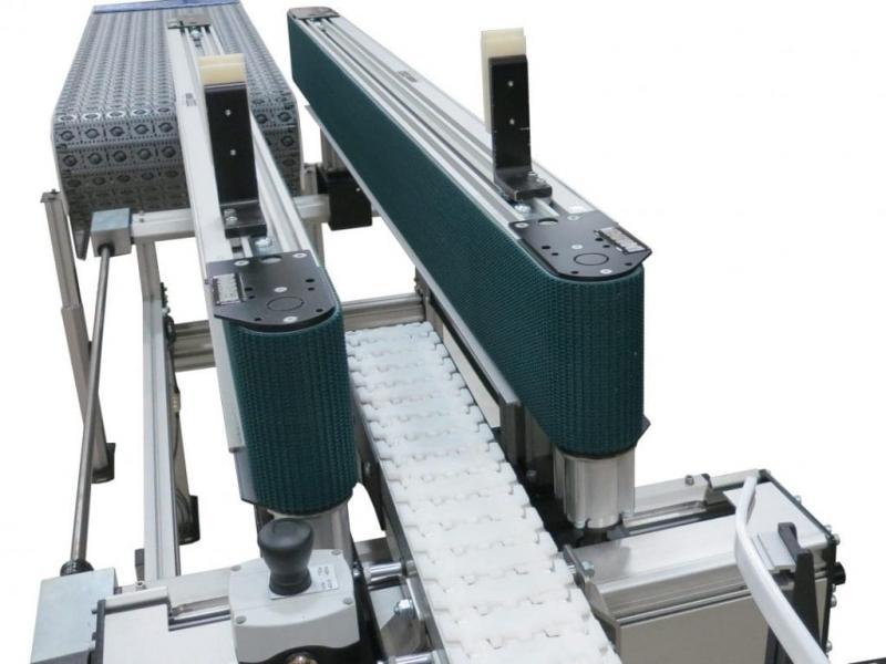 Low profile belt conveyor systems with thinner frames